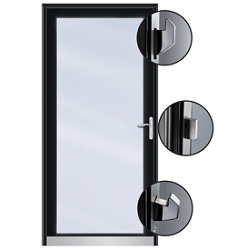 Andersen® 4000 Series Fullview Storm Door with Laminated Safety Glass ...